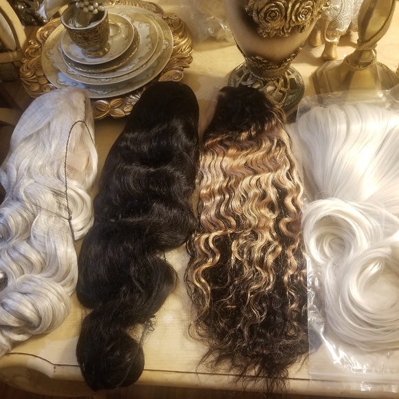 Accessories | Nwt Wig Beauty Bundle 4 Wigs | Poshmark